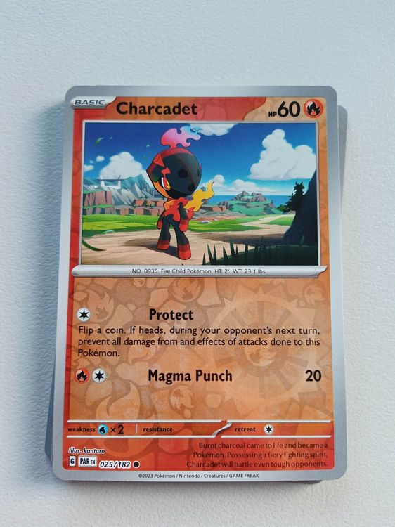Charcadet Reverse Holo - Paradox Rift Pokemon | Comprare su Ricardo