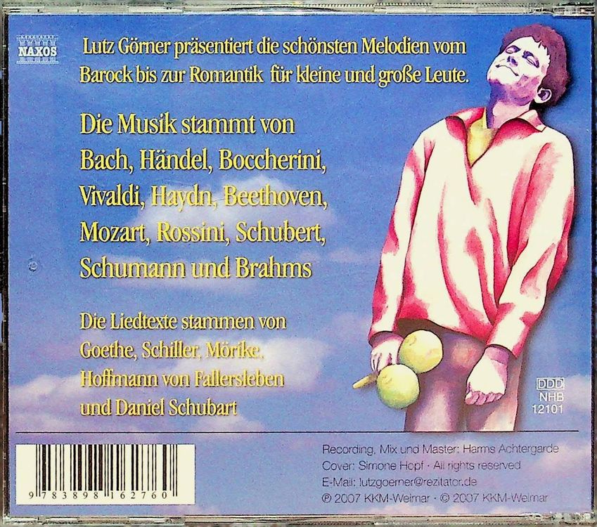 CD Lutz Görner Musik für Kinder Barock Klsssik Romantik | Kaufen auf Ricardo