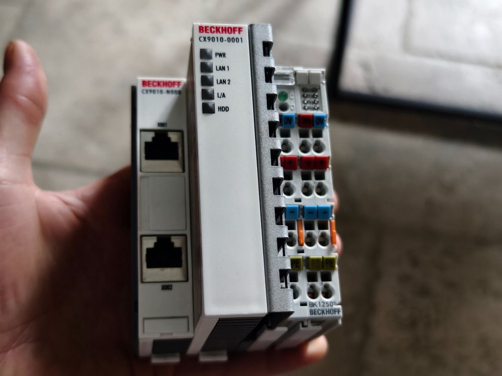 Automate Beckhoff CX9010 avec carte BK1250 (Gebraucht) in Bournens für ...