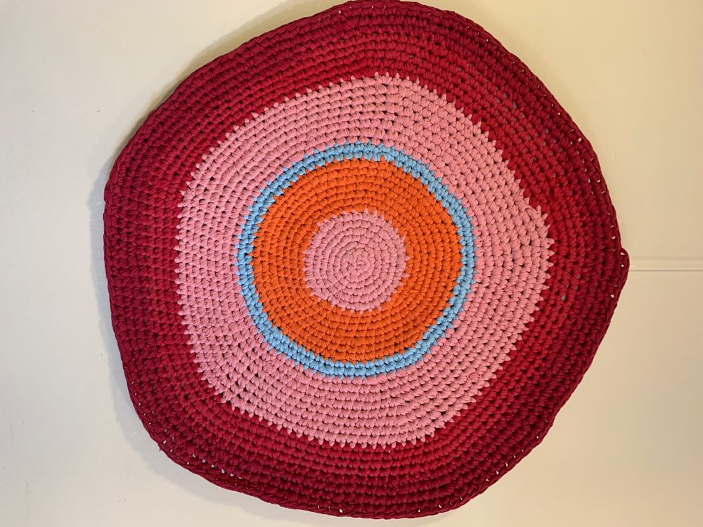 Teppich rund upcycling (Neu und originalverpackt) in Rudolfstetten für ...