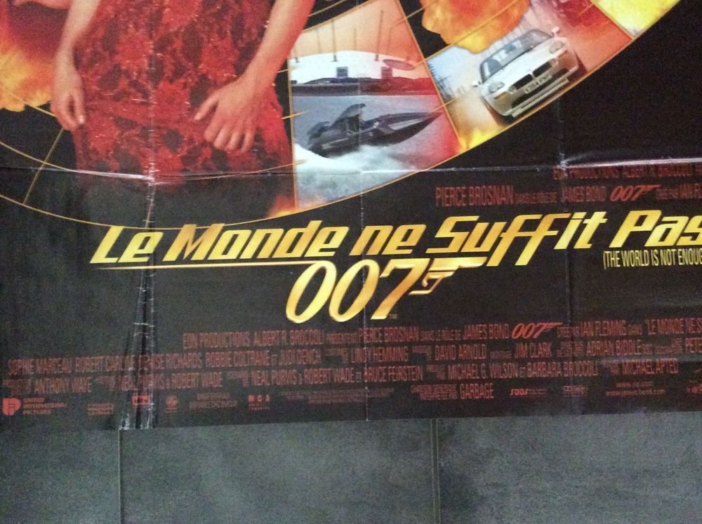 James Bond, Poster Grossformat, Le Monde Ne Suffit Pas 007 (Gebraucht ...
