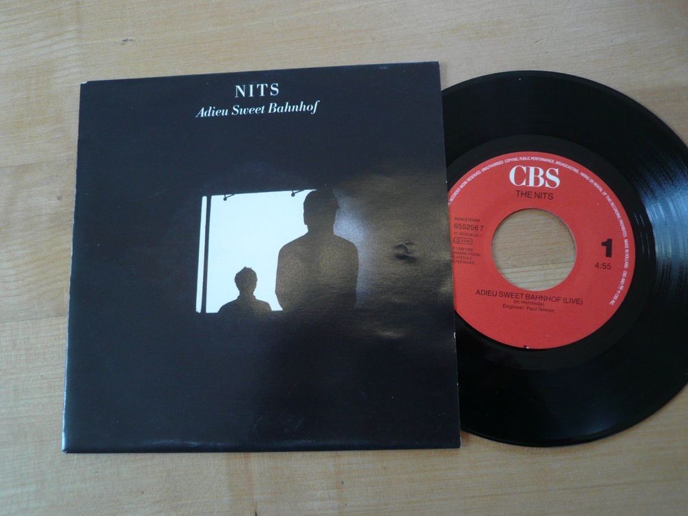 THE NITS Adieu Sweet Bahnhof - 7" SINGLE (Neu und originalverpackt) in ...