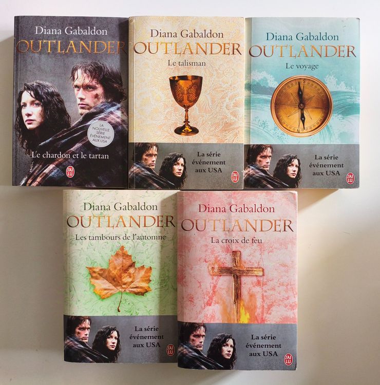 Série Outlander Diana Gabaldon - 5 romans (D'occasion) à Lausanne pour ...