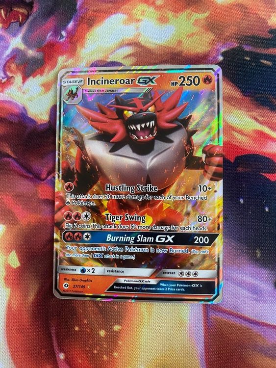 Incineroar GX (Gebraucht) in Bern für CHF 2 – mit Lieferung auf Ricardo ...