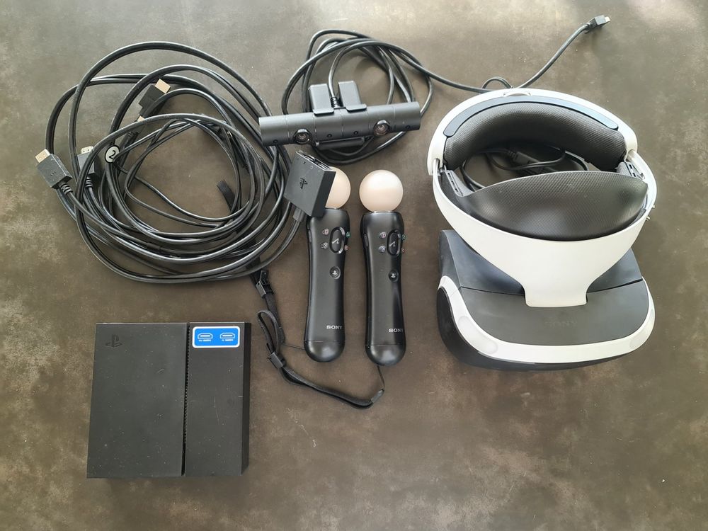 Sony Playstation PS4 PS5 VR, Controller, Kamera, Adapter PS5 (Gebraucht ...