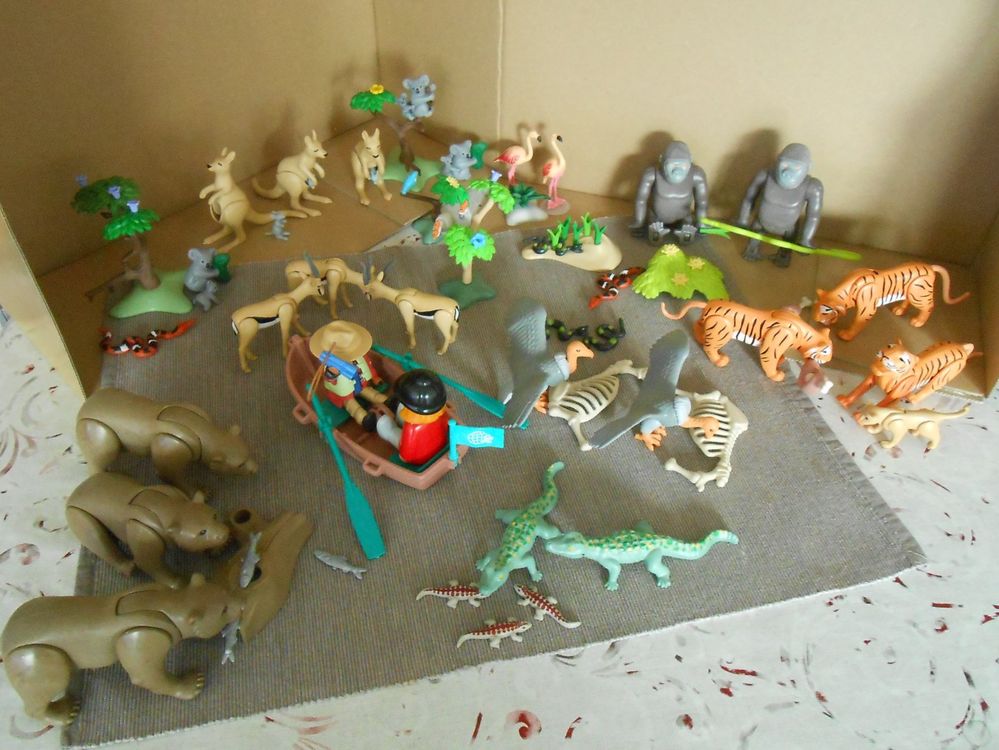 Playmobil Wildtopia " Tiger , Bären , Koala, etc. " (Gebraucht) in für ...