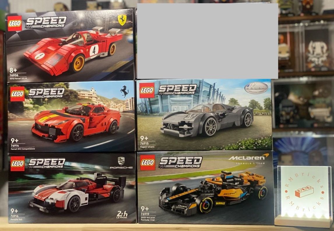 Lego Speed Champions 76906, 76914, 76915, 76916,76919 (Neu und ...