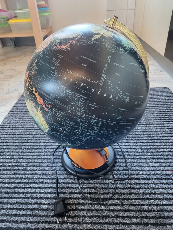 Mappamondo illuminato vintage di design | Kaufen auf Ricardo