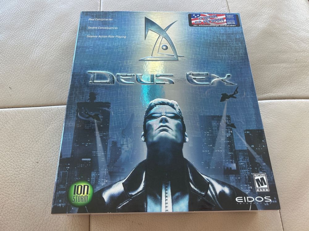 DEUS EX BIG BOX ORIGINAL US VERSION PC SPIEL (Gebraucht) in Regensdorf ...