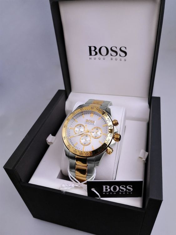 Neue Hugo Boss Herrenuhr mit Tachymeter | Kaufen auf Ricardo