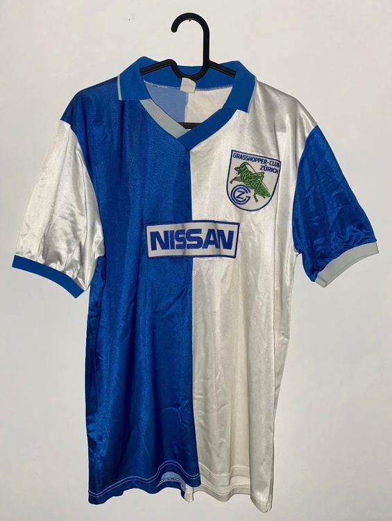 GC GCZ Grasshoppers Zürich Vintage Replica Trikot 1989/90 (Gebraucht ...