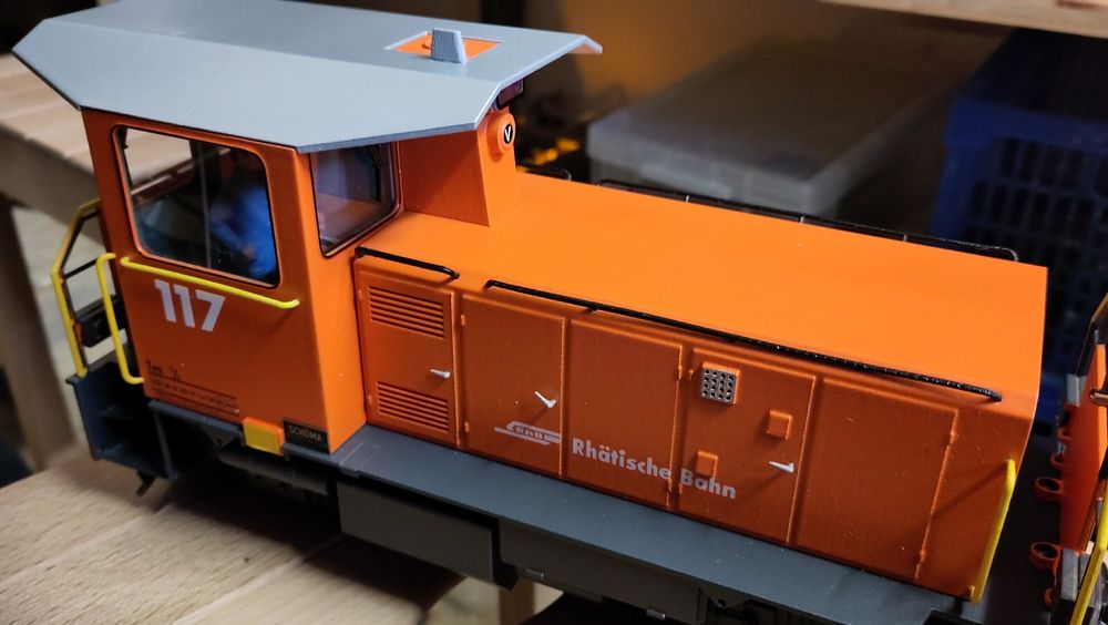 ED's Gartenbahn RhB TM 2/2 mit ZIMO Decoder LGB / Spur G (Neu (gemäss Beschreibung)) in Russikon ...