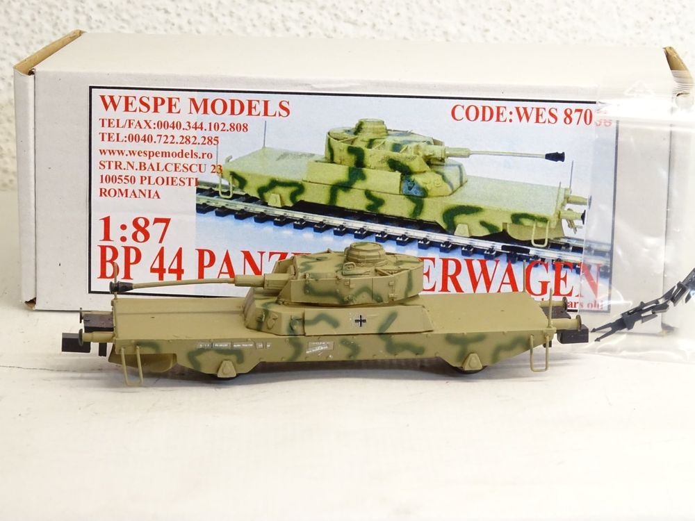 Wespe Models WES 87068 BP44 Panzerjägerwagen, 1:87, H0,GS/DC (Gebraucht ...