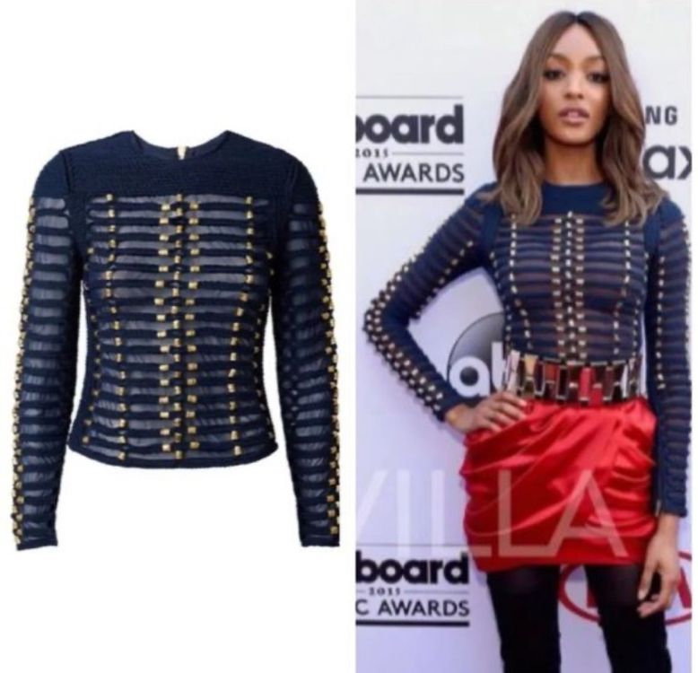 Balmain x H&M, top bleu, 34. | Kaufen auf Ricardo