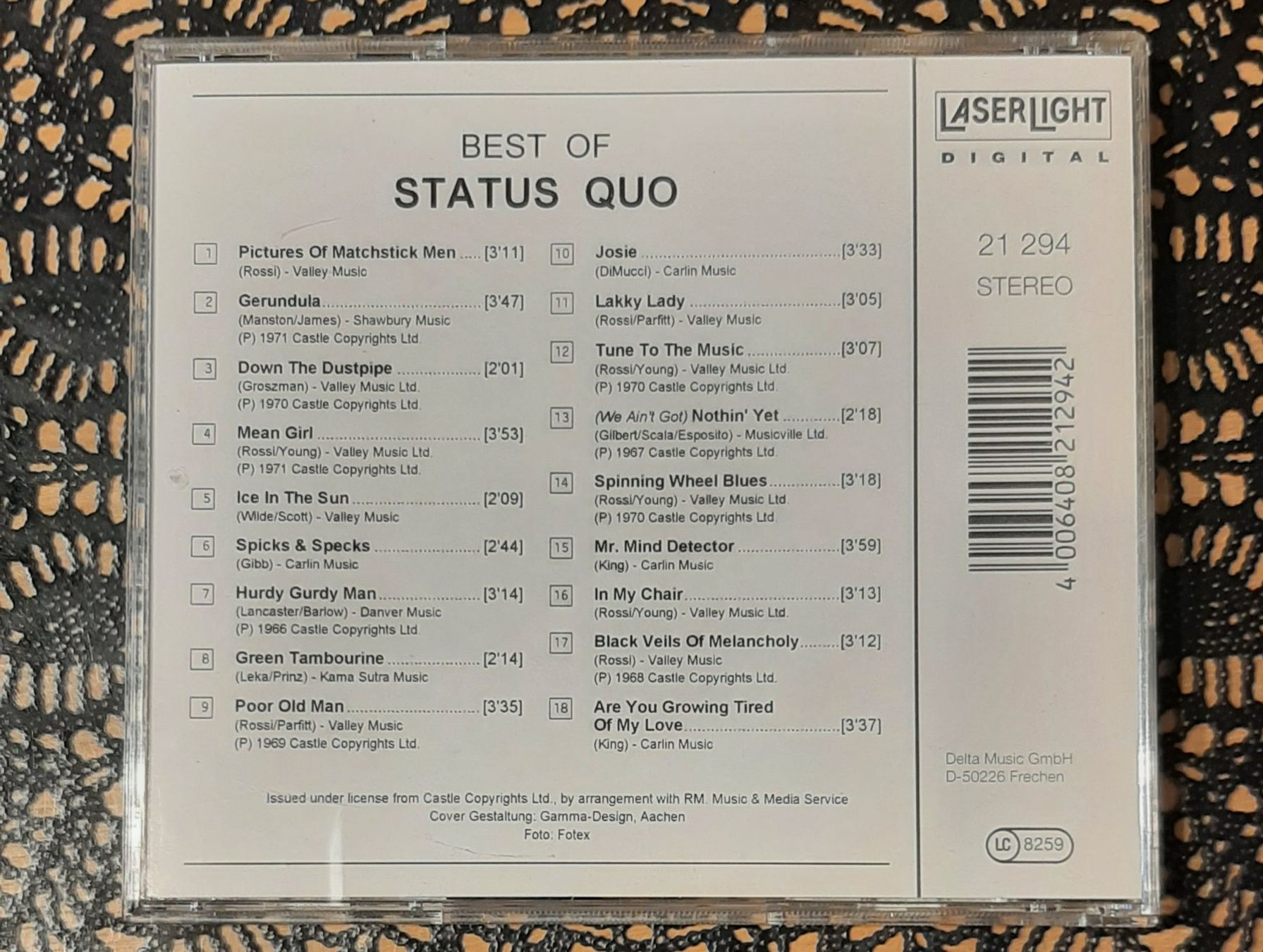 Status Quo - Best Of, UK Rock Album 1999 (Gebraucht) in Schönenberg TG ...