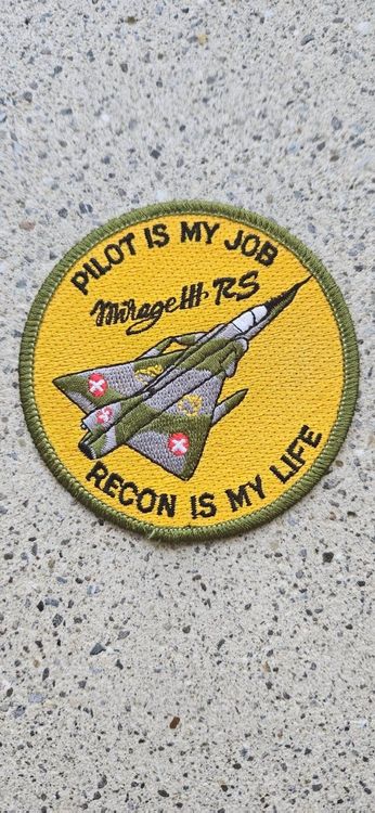 Badge Luftwaffe Mirage 3 ohne klett *** (Neu und originalverpackt) in ...