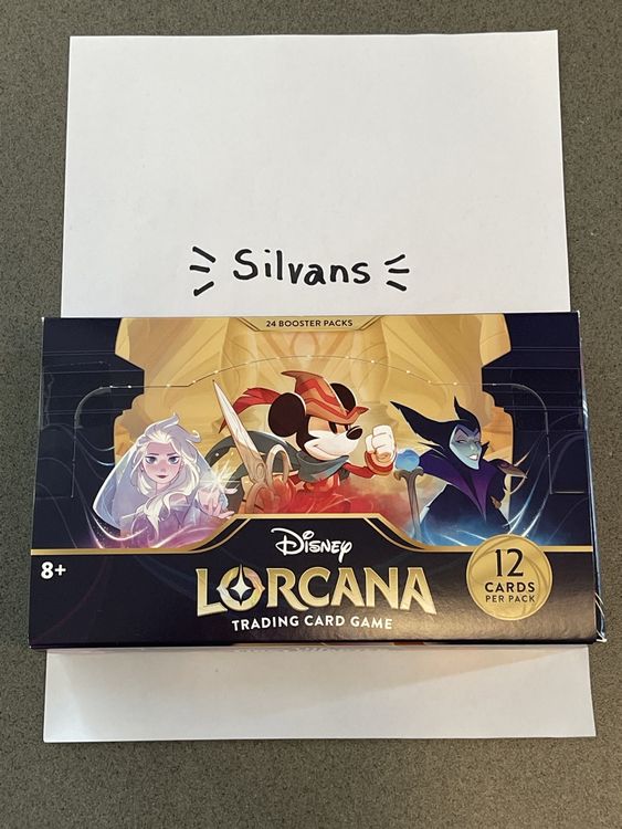 Disney Lorcana The First Chapter Booster Display Englisch (Neu und ...