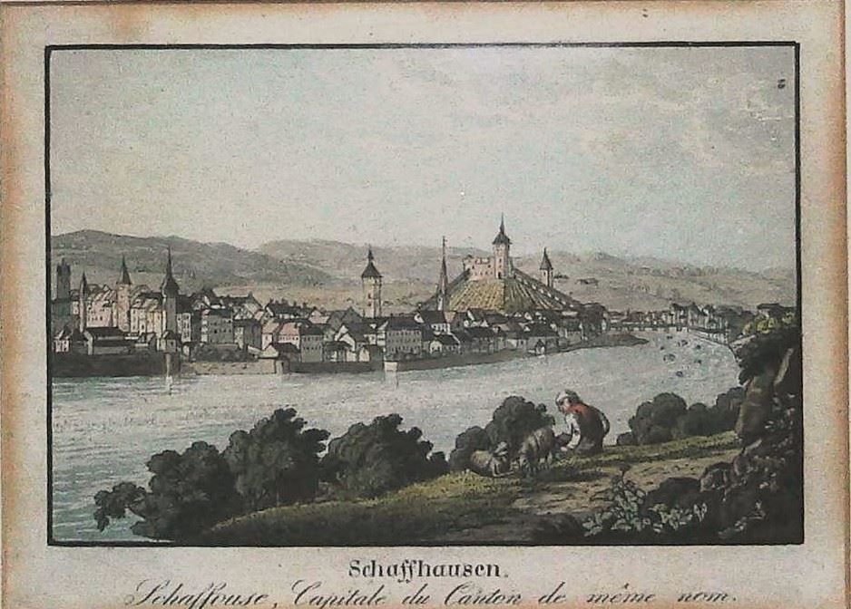 Schaffhausen Aquatinta von Trachsler (Gebraucht) in Rafz für CHF 60 – mit Lieferung auf Ricardo ...