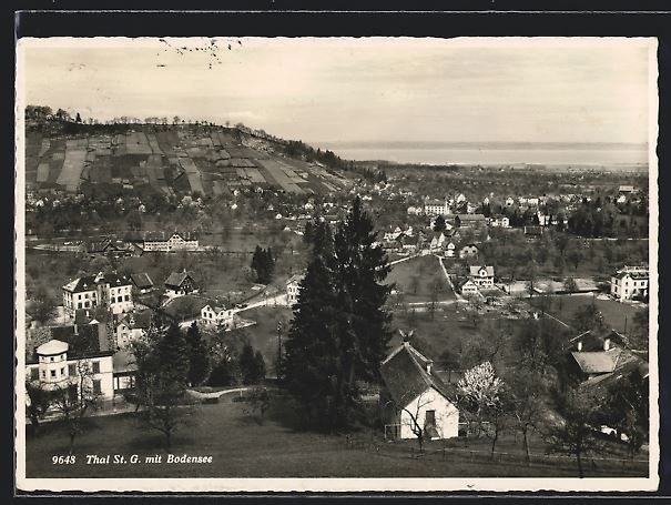 AK Thal, Ortsansicht mit Bodensee | Kaufen auf Ricardo