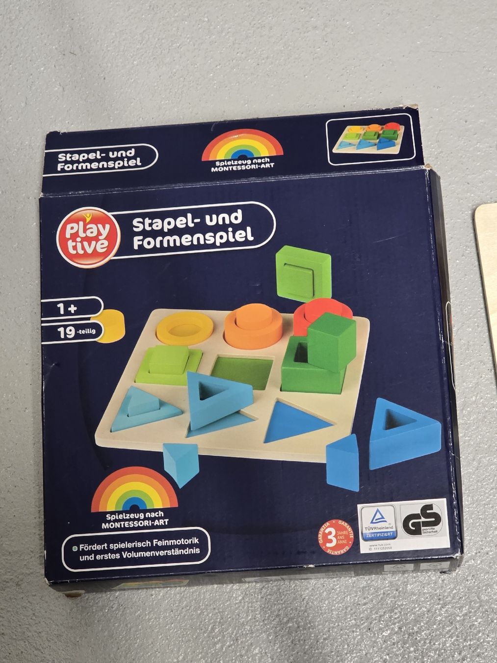 Playtive Holz-Formenspiel, Montessori-Art, Top Zustand! (Gebraucht) in ...