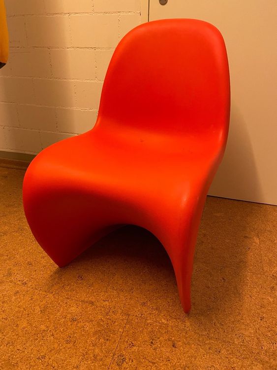 Panton Chair Vitra rot, (Esszimmer-)Stuhl (Gebraucht) in Bülach für CHF ...