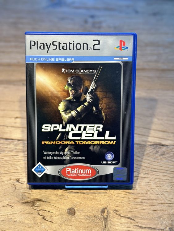 Ab 1Fr.Splinter Cell Pandora Tomorrow PS2 Klassiker Occasion (Gebraucht ...