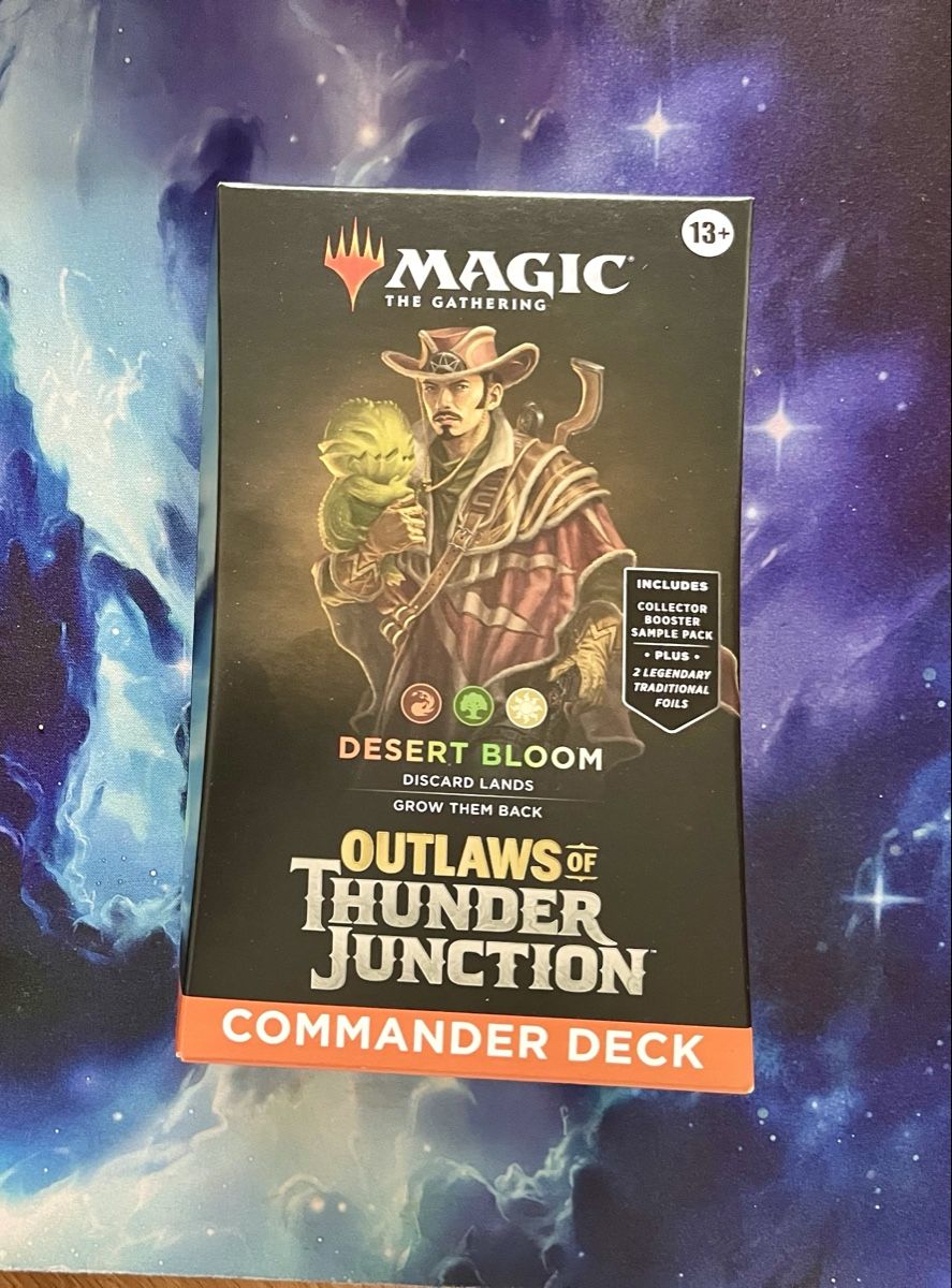 Magic the gathering Desert Bloom commander deck OTJ (Neu und ...