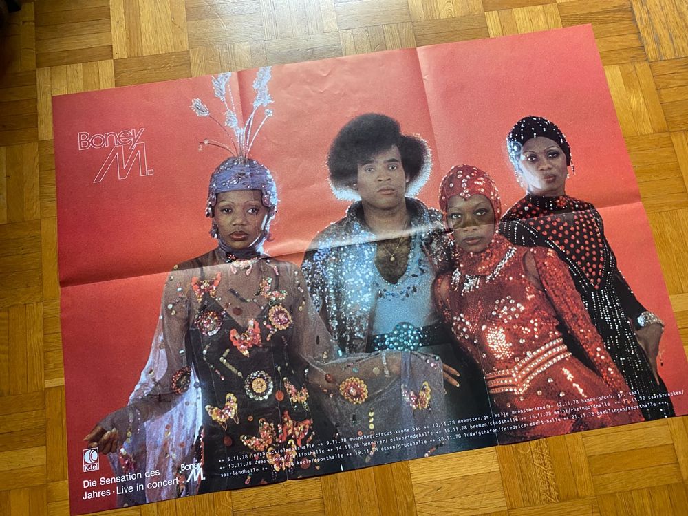 BONEY M. SUPER POSTER PLAKAT | Kaufen auf Ricardo