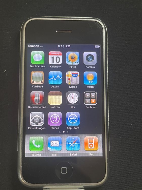 iPhone 2G 1. Generation A1203 8GB problemlos Sammlerstück (Gebraucht ...