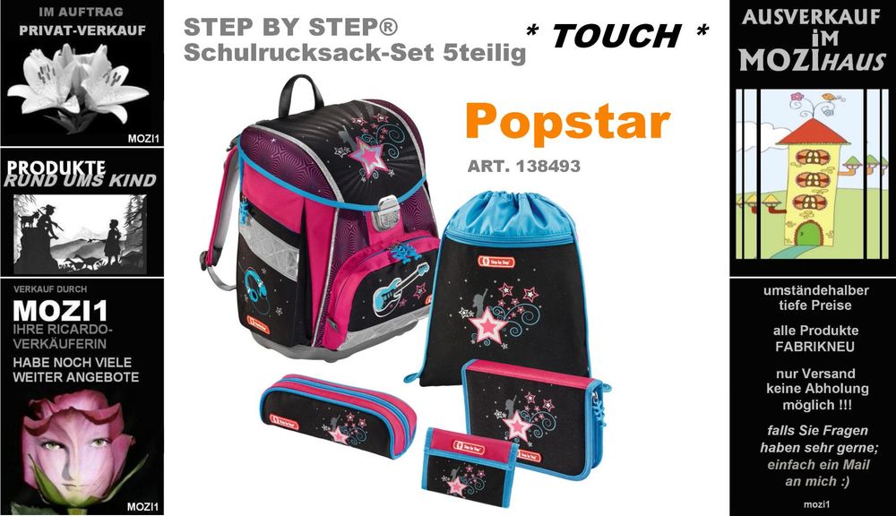 LIQUIDATION Step by Step Touch POPSTAR * 138493 * NP 239.00 | Kaufen ...