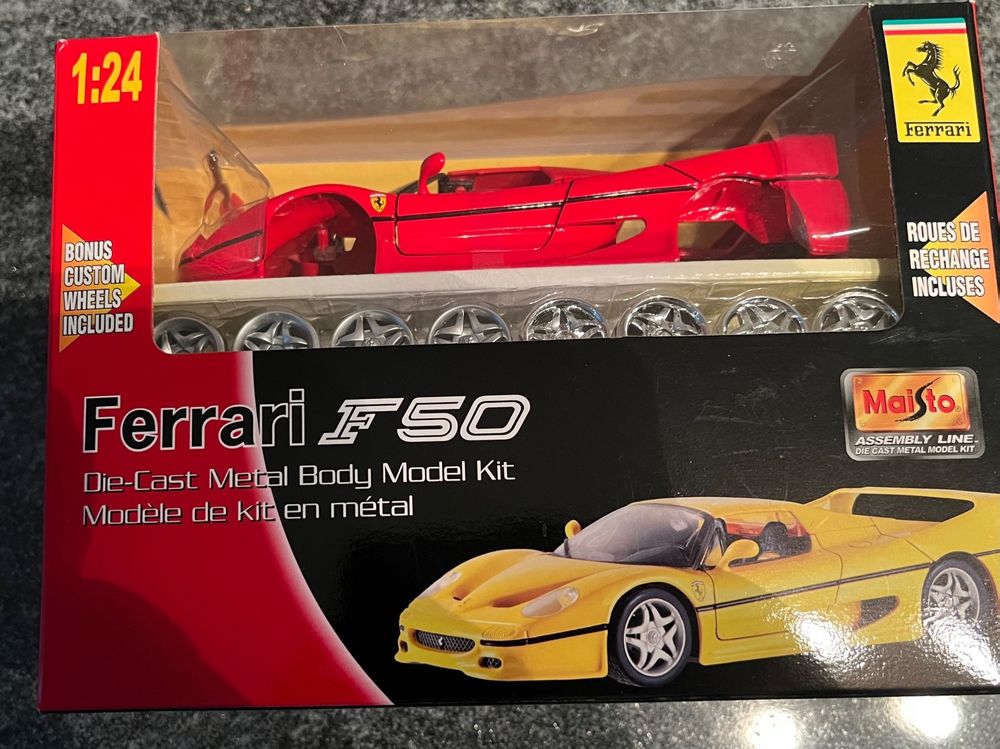 Ferrari F50 Bausatz 1:24 (Neu und originalverpackt) in Kaiseraugst für ...