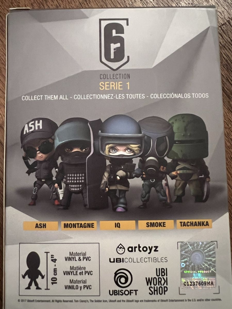 Rainbow Six Siege Figur Ash (Chibi, Serie 1) (Neu und originalverpackt ...