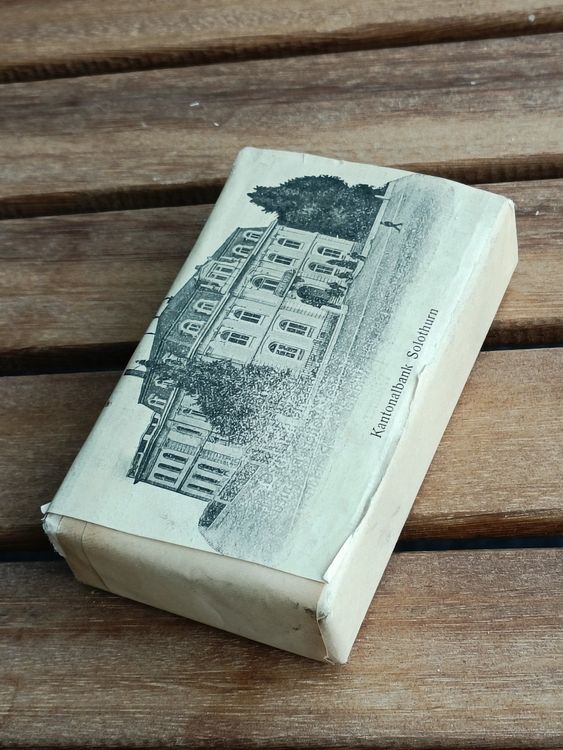 Alter Werbe Stempel / Kantonalbank Solothurn - ca. 1900 | Kaufen auf ...