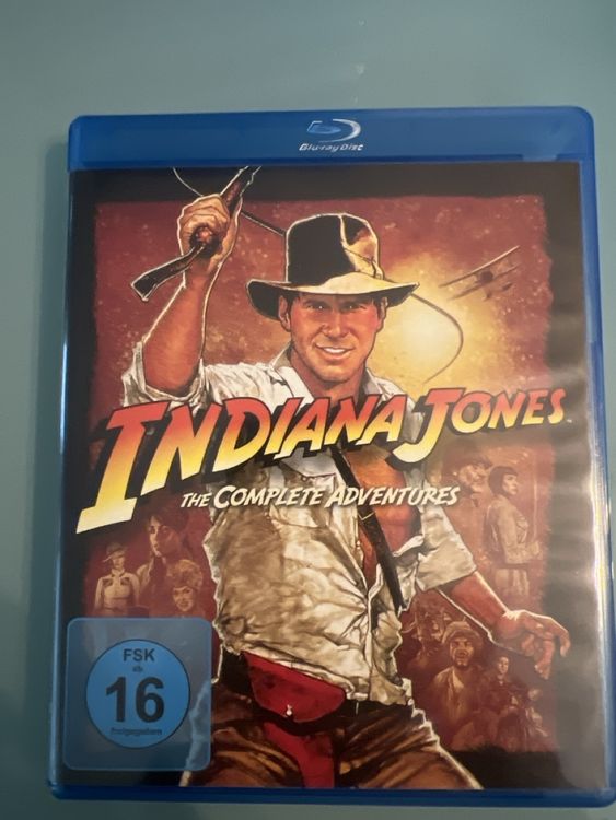 Indiana Jones Complete Adventures Blu-ray Box Set (Gebraucht) in Frick ...