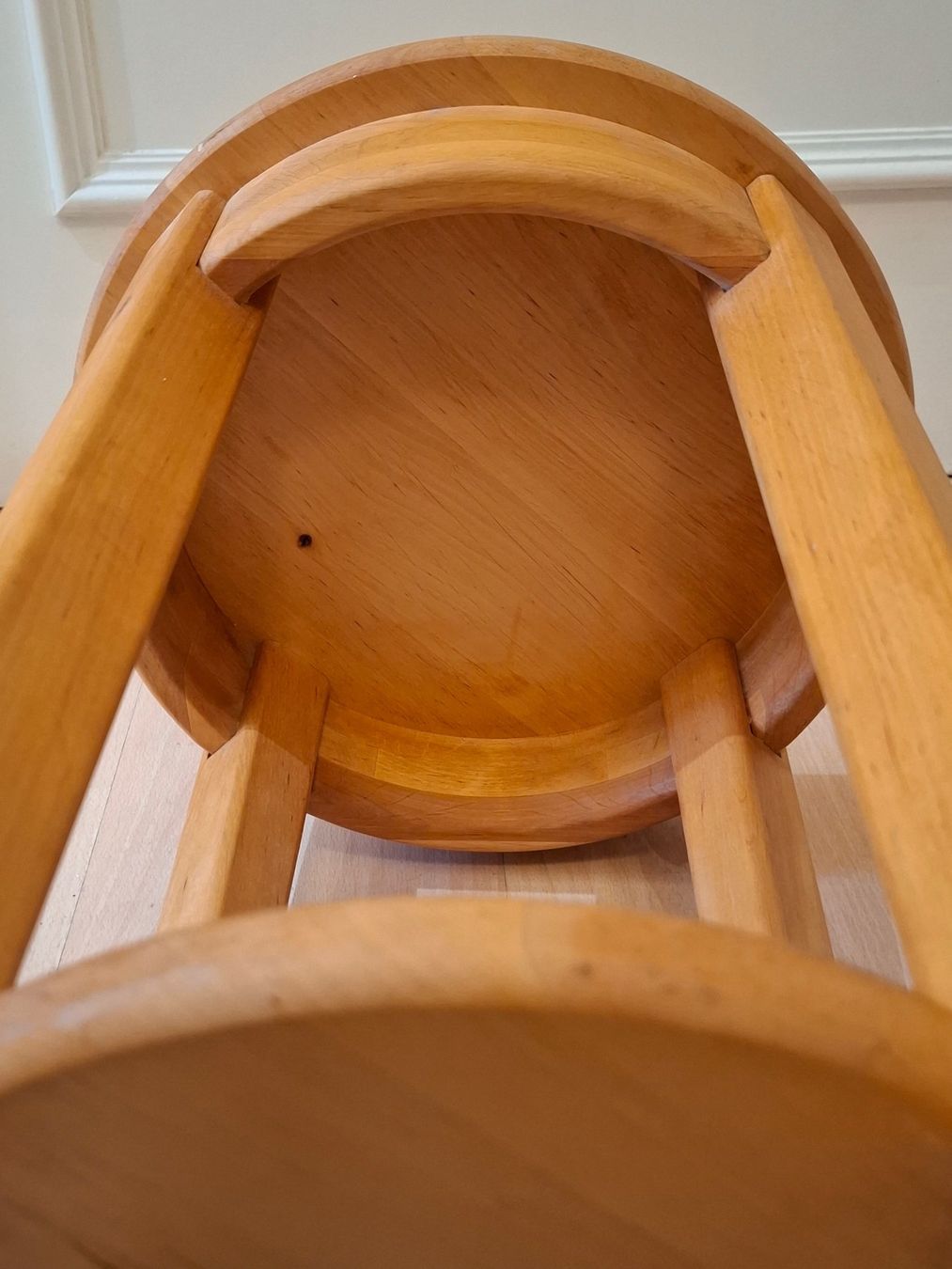 Vintage Waschbär Eco Holz Beistelltisch Frölich & Kaufmann (D'occasion ...