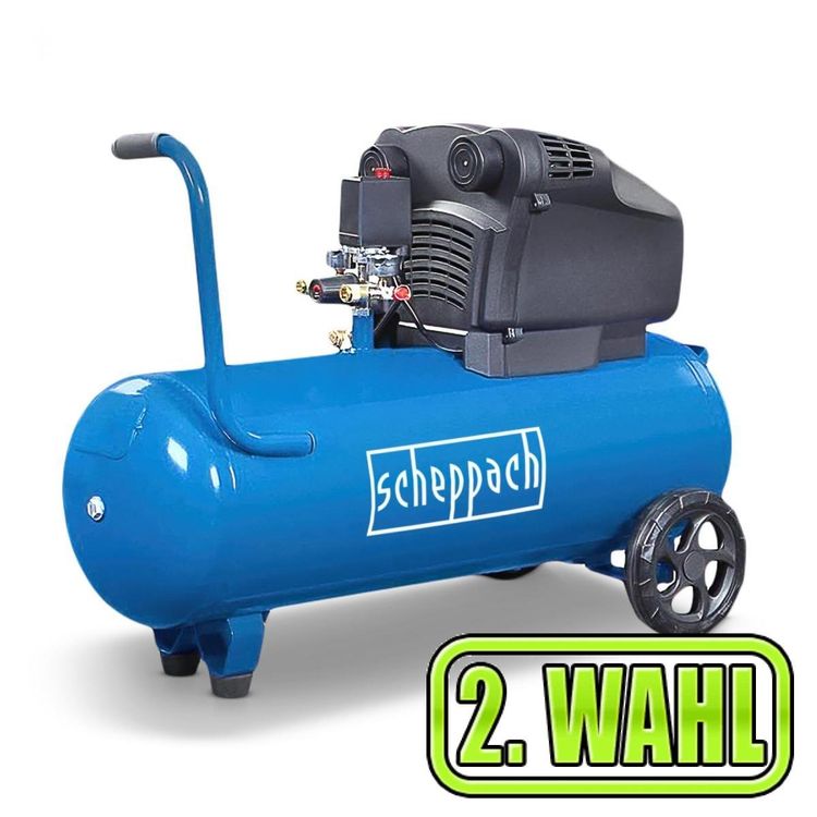 Scheppach Druckluft Kompressor 100l Druckluftkompressor (Neu (gemäss ...