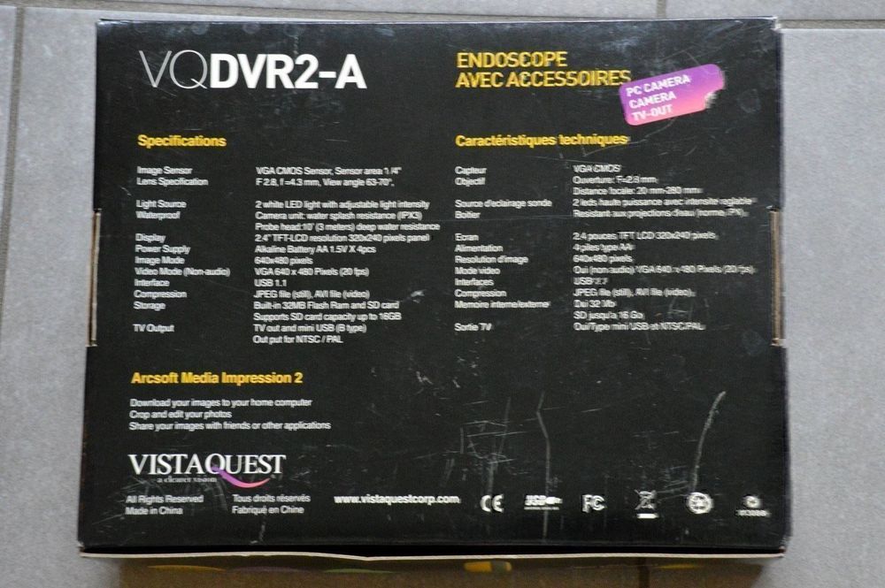 VQ-DVR2 DVR2 Camcorder Endoscop / endoscope caméscope (Gebraucht) in ...
