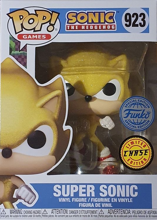Funko Pop (923) Sonic the Hedgehog - Super Sonic (Chase Ed.) | Kaufen ...