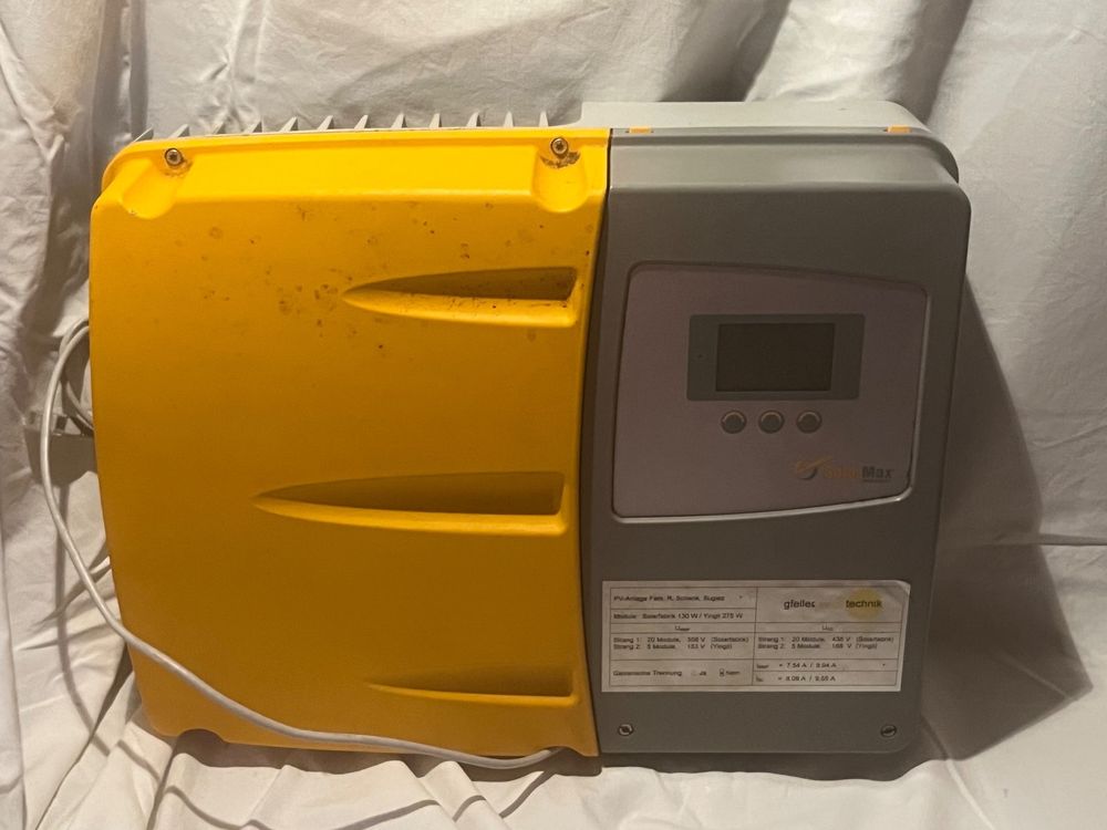 SolarMax 4000P Inverter (Gebraucht) in Dieterswil für CHF 49 – mit ...