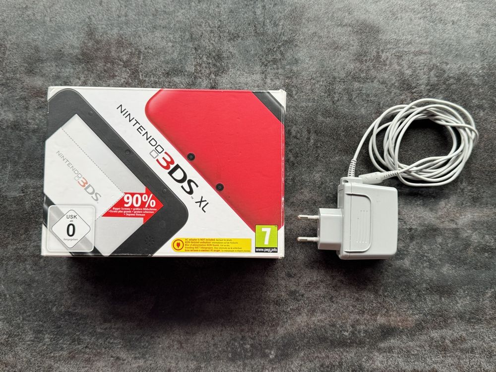 Nintendo 3DS XL Rot mit Ladekabel | Kaufen auf Ricardo