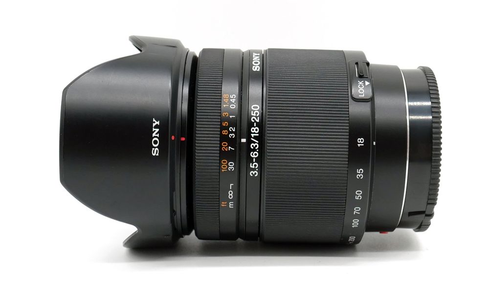 Sony DT 18-250mm F/3.5-6.3 SAL18250 Objektiv, Sony A-Mount (Gebraucht ...