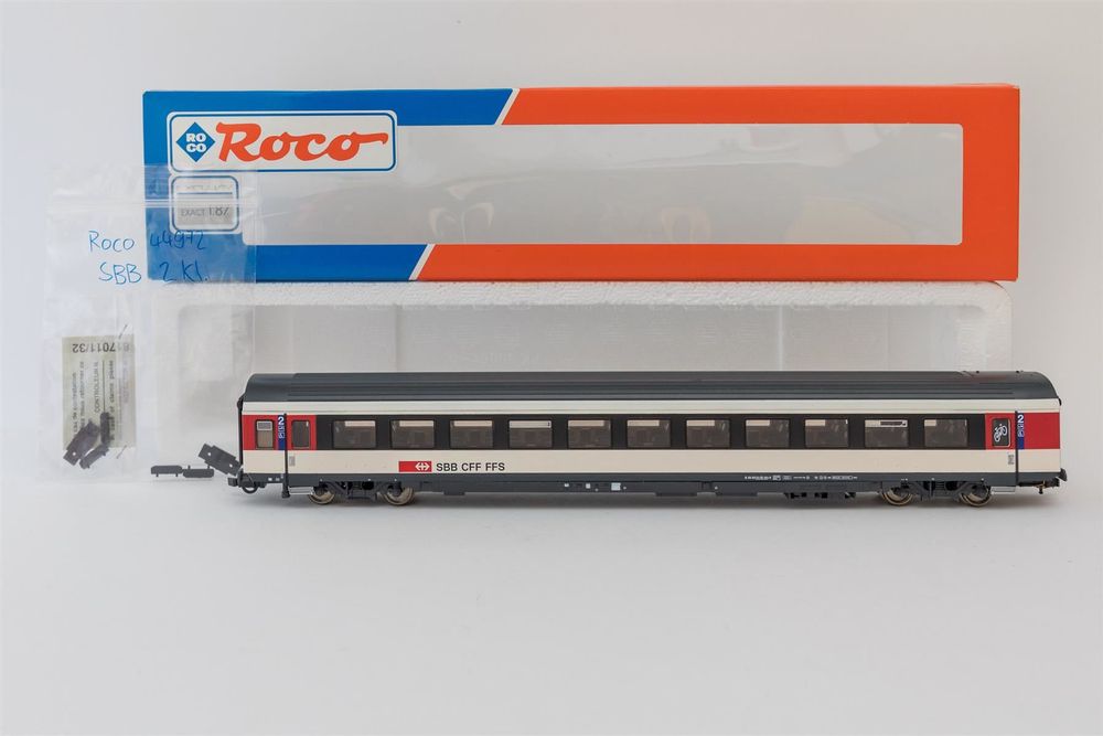 ROCO H0 44972 SBB ICN 2.Kl Personenwagen (Neu (gemäss Beschreibung)) in ...
