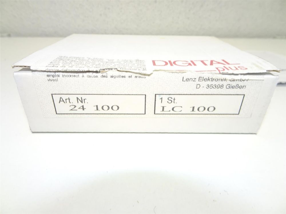 Lenz Digital Decoder LC 100 Art 24 100 | Kaufen auf Ricardo