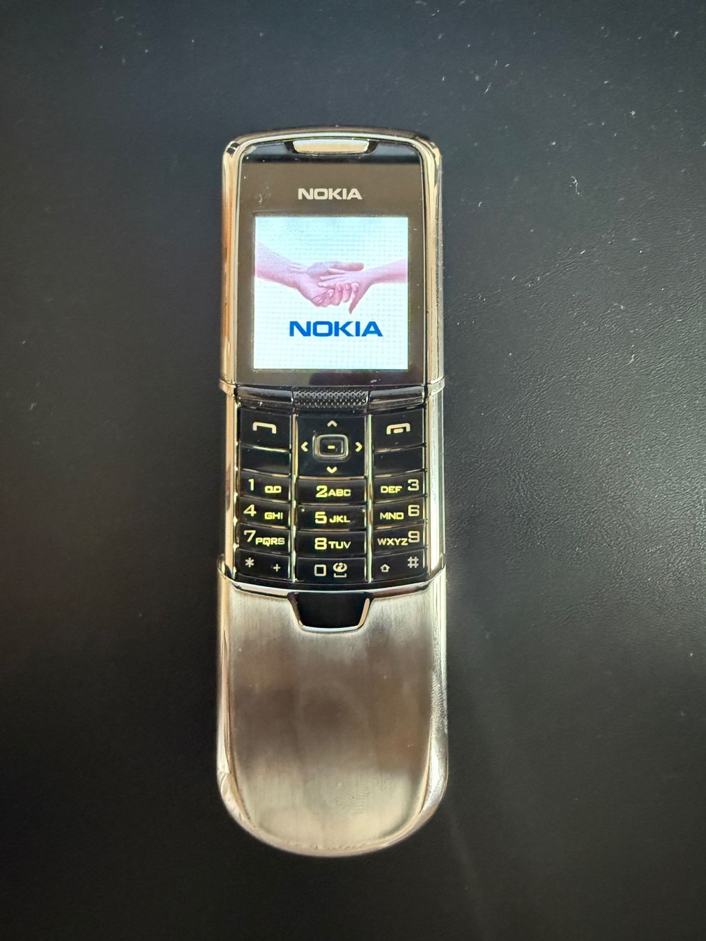 Nokia 8800 Silver mit neuem Akku und USB-Ladekabel (Gebraucht) in ...