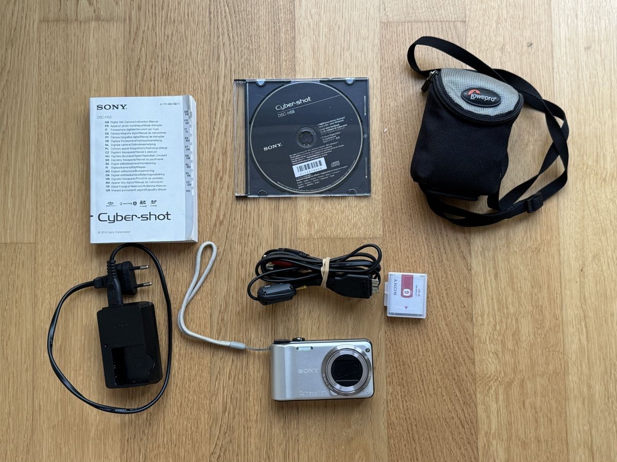 Sony Cyber-shot DSC-H55 Digital Kamera 14.1MP inkl. Zubehör (D'occasion ...