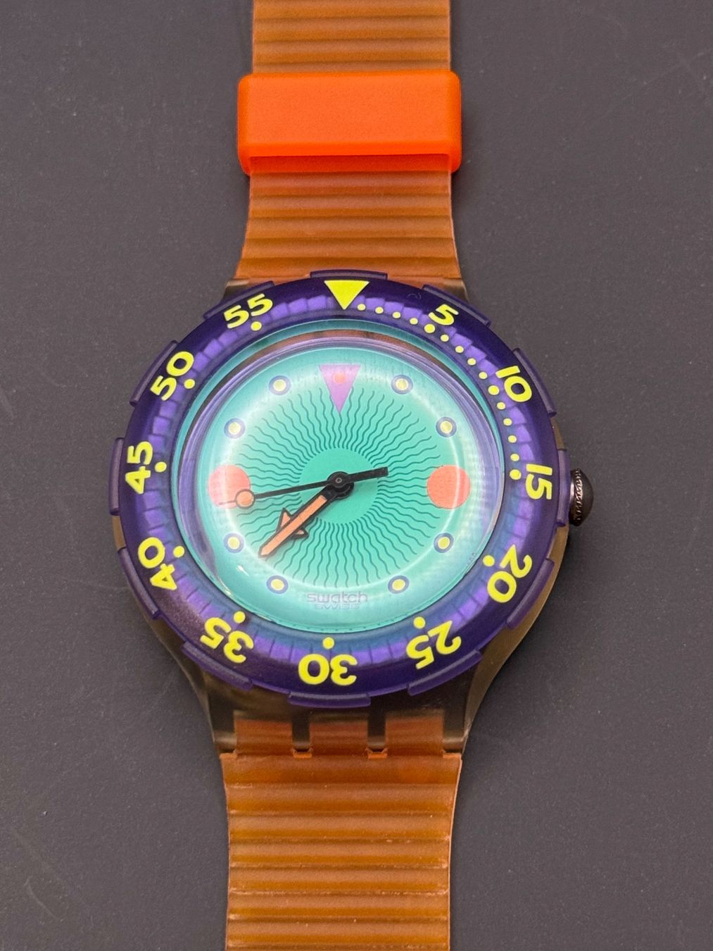 Swatch Scuba 200 - Medusa - 1990 (neuve) (Neuf avec emballage d'origine ...