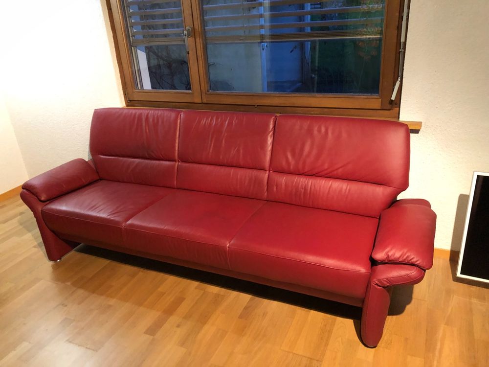 Ledersofa 2er+3er | Kaufen auf Ricardo