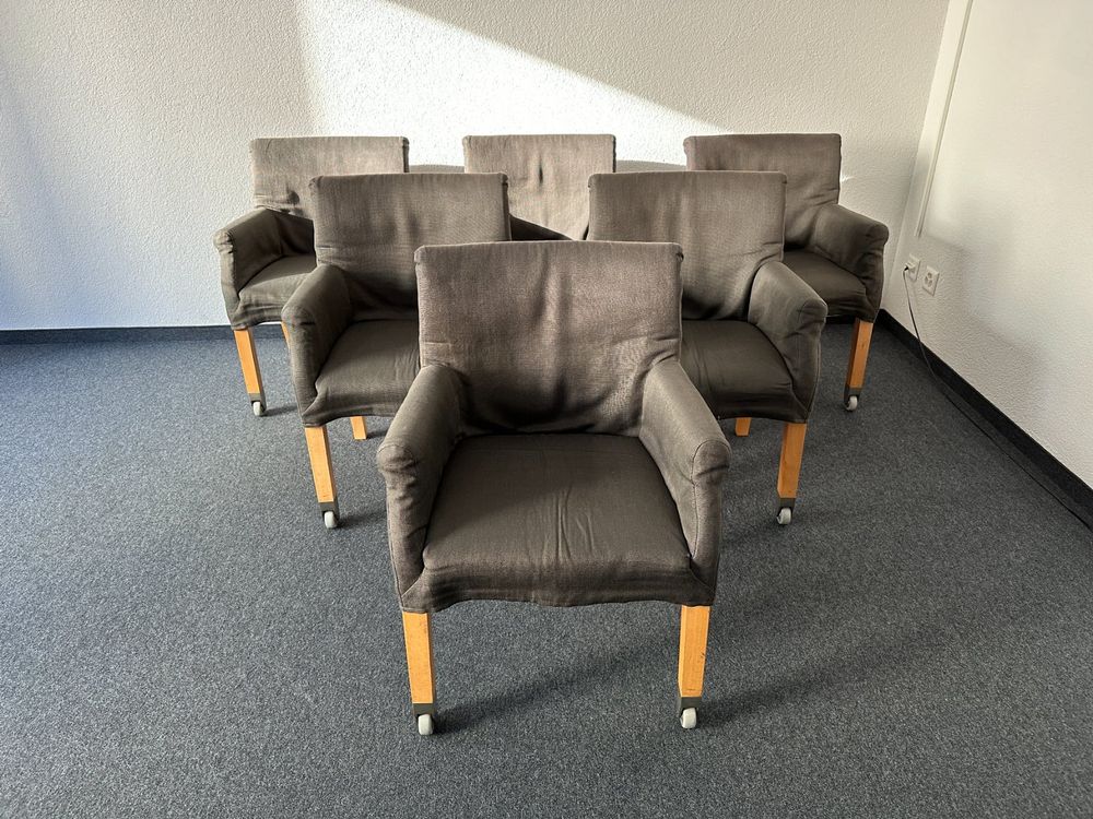 Flexform Stuhl Paus, Design-Ikone (6 Stück) (Gebraucht) in Zürich für ...