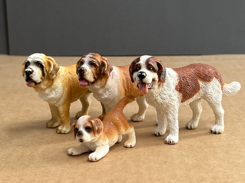 Schleich Bernhardiner Hunde Hund Welpe | Kaufen auf Ricardo