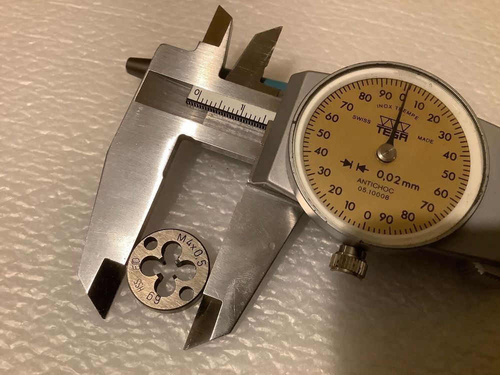 M4 x 0.5 Schneideisen Filière, Neu von ESO Swiss (Neu (gemäss Beschreibung)) in Widnau für CHF ...